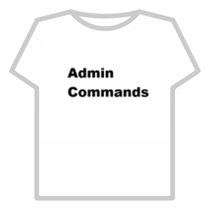Admin commands - Roblox